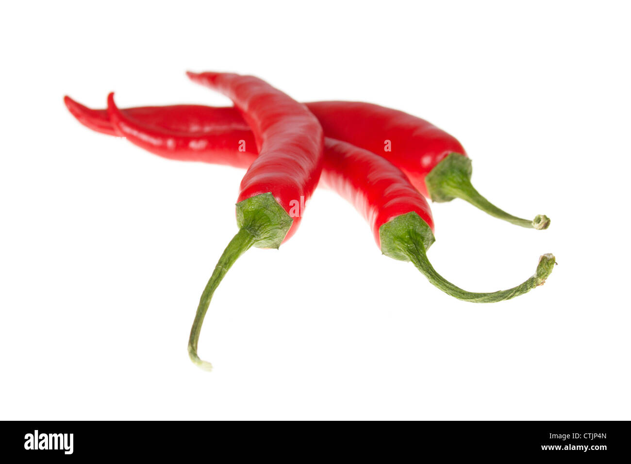 Red pepper photo on the white background Stock Photo - Alamy