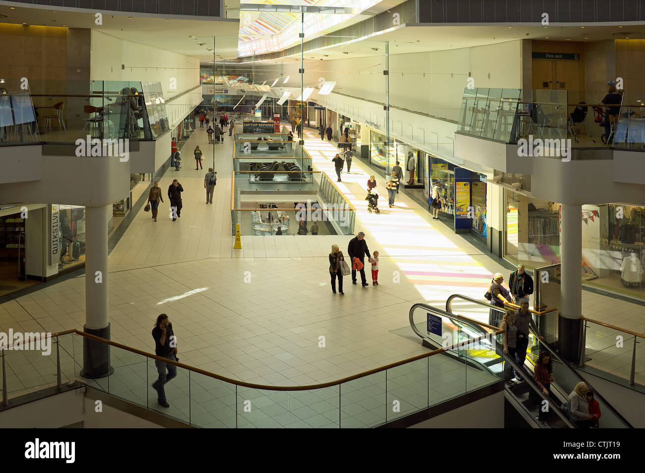 Buchanan Galleries shopping mall, Buchanan Street, Glasgow, Scotland ...