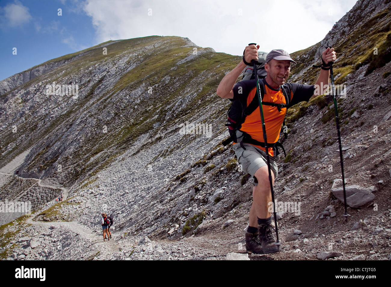 Austria tyrol trekkers innsbruck hi-res stock photography and images ...