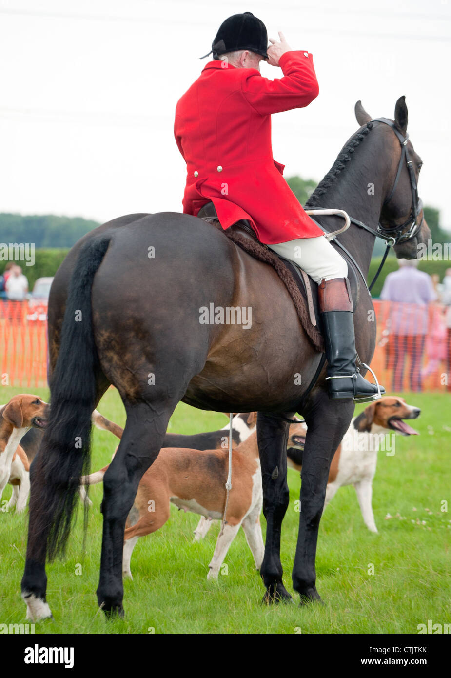 Master of Hounds at the Borrowby Agricultural Show, Northallerton ...