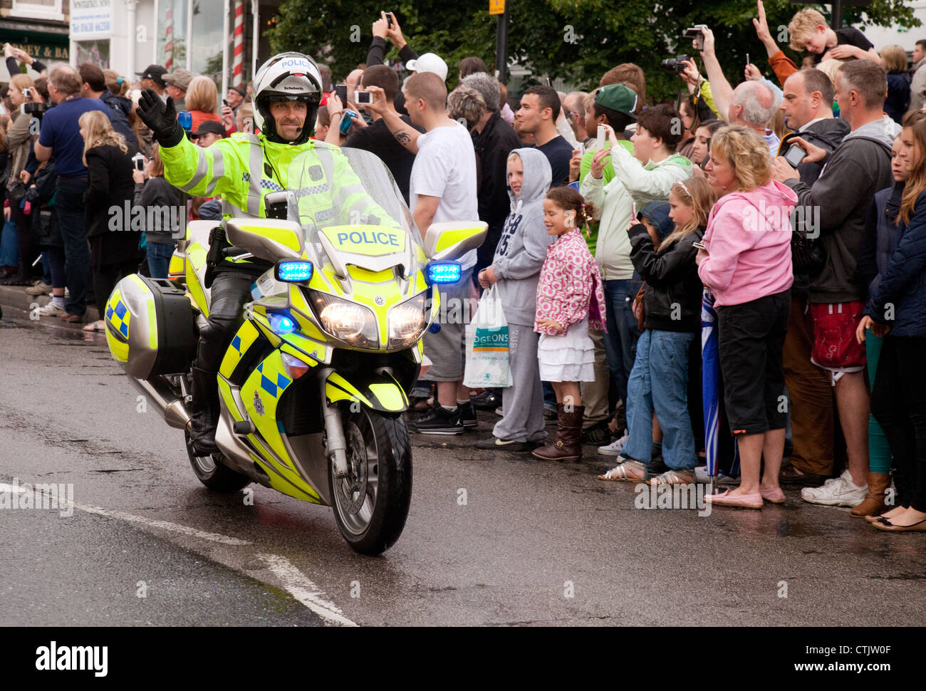 Police motorcycle uk hi-res stock photography and images - Alamy