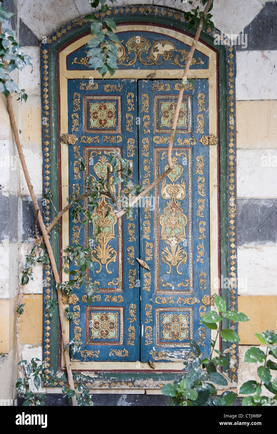 window shutters, in Damascus, Syria Stock Photo - Alamy