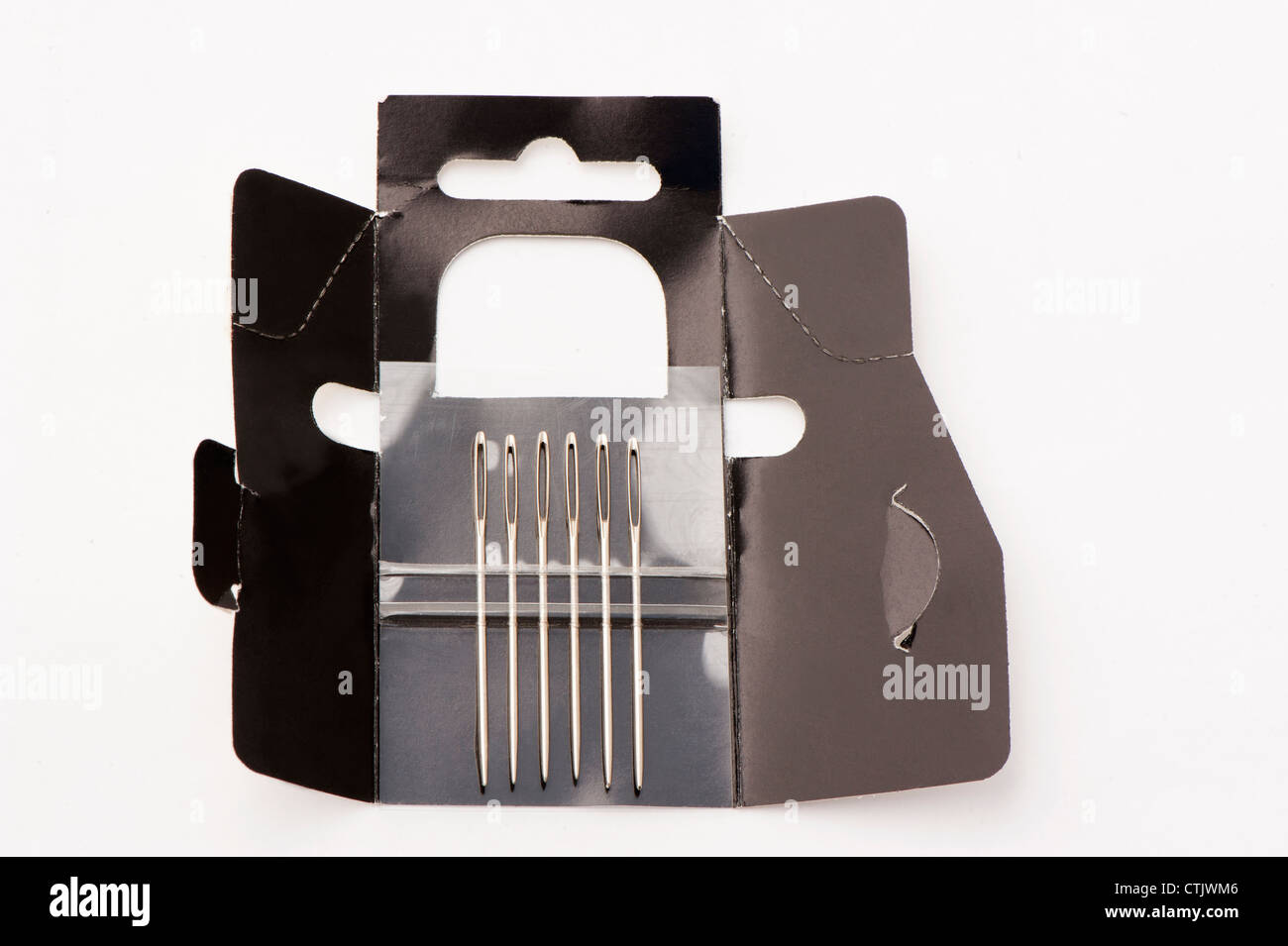 Pack of sewing needles Stock Photo - Alamy