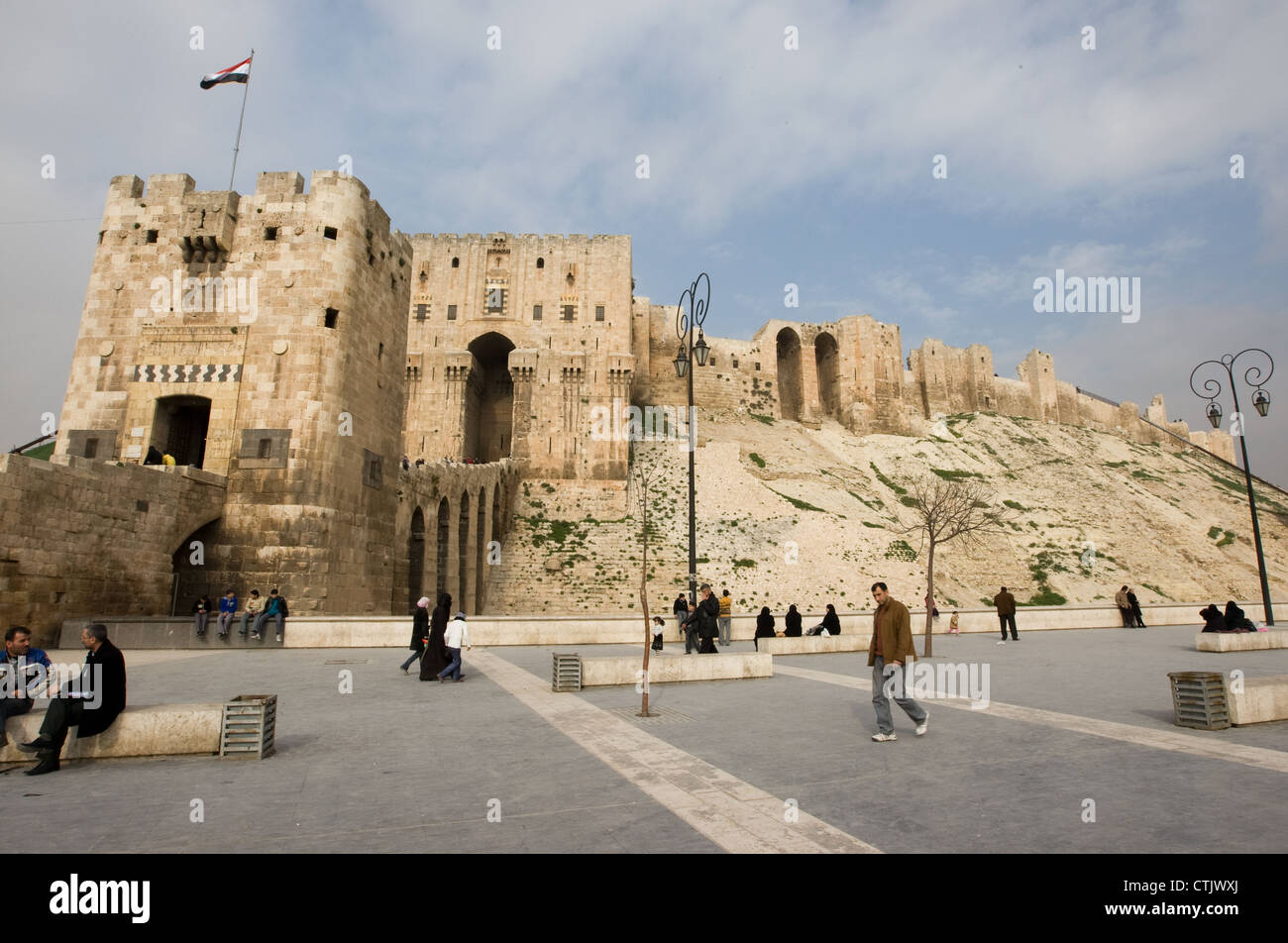 Aleppo Castle High Resolution Stock Photography and Images - Alamy