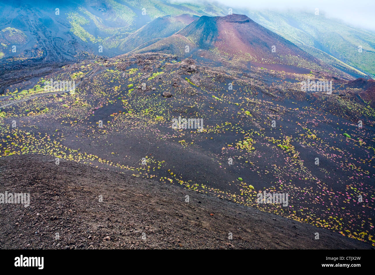 Etna mountain view hi-res stock photography and images - Alamy