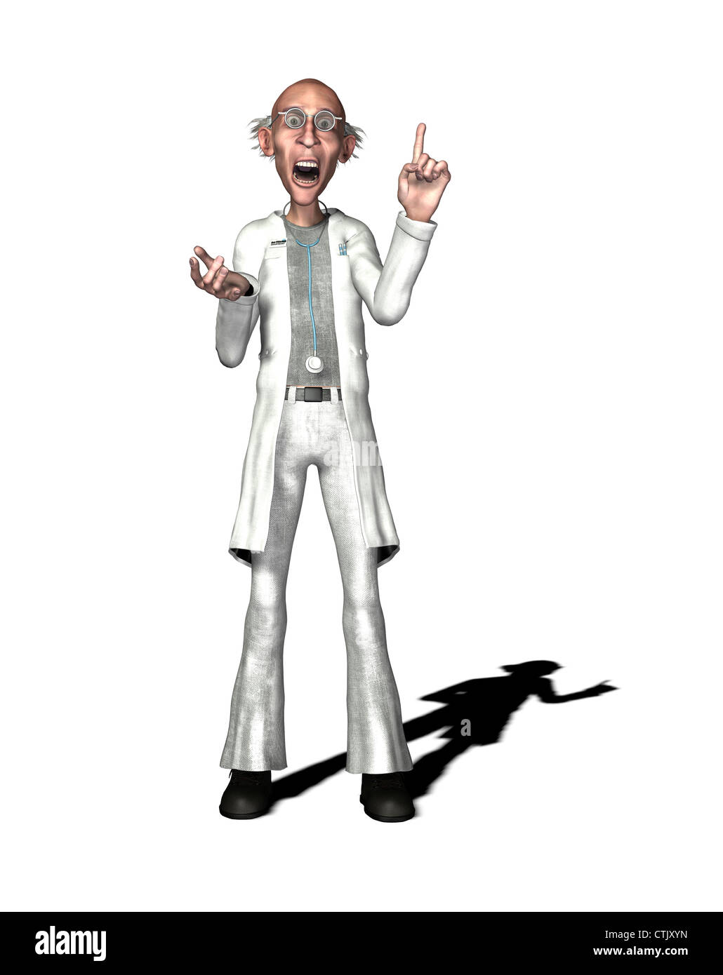 Medicine physicians caricature hi-res stock photography and images - Alamy