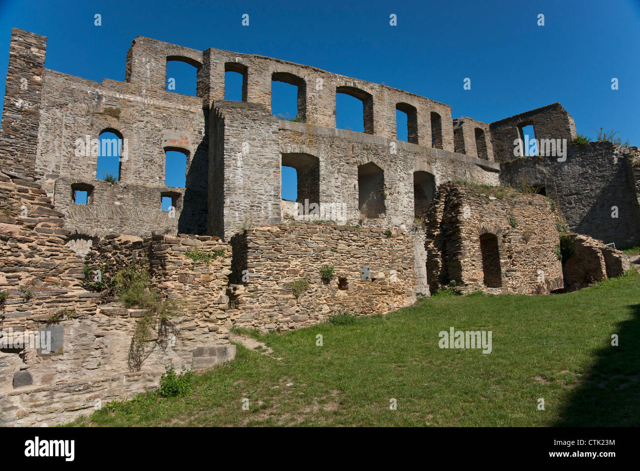 Rheinfels Castle; Sankt Goar-Oberwesel, Germany Stock Photo - Alamy