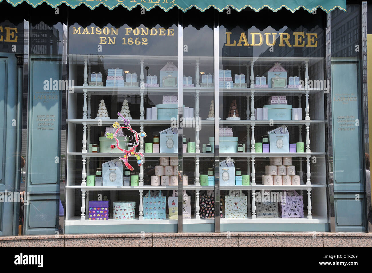 Laduree shop window hi-res stock photography and images - Alamy