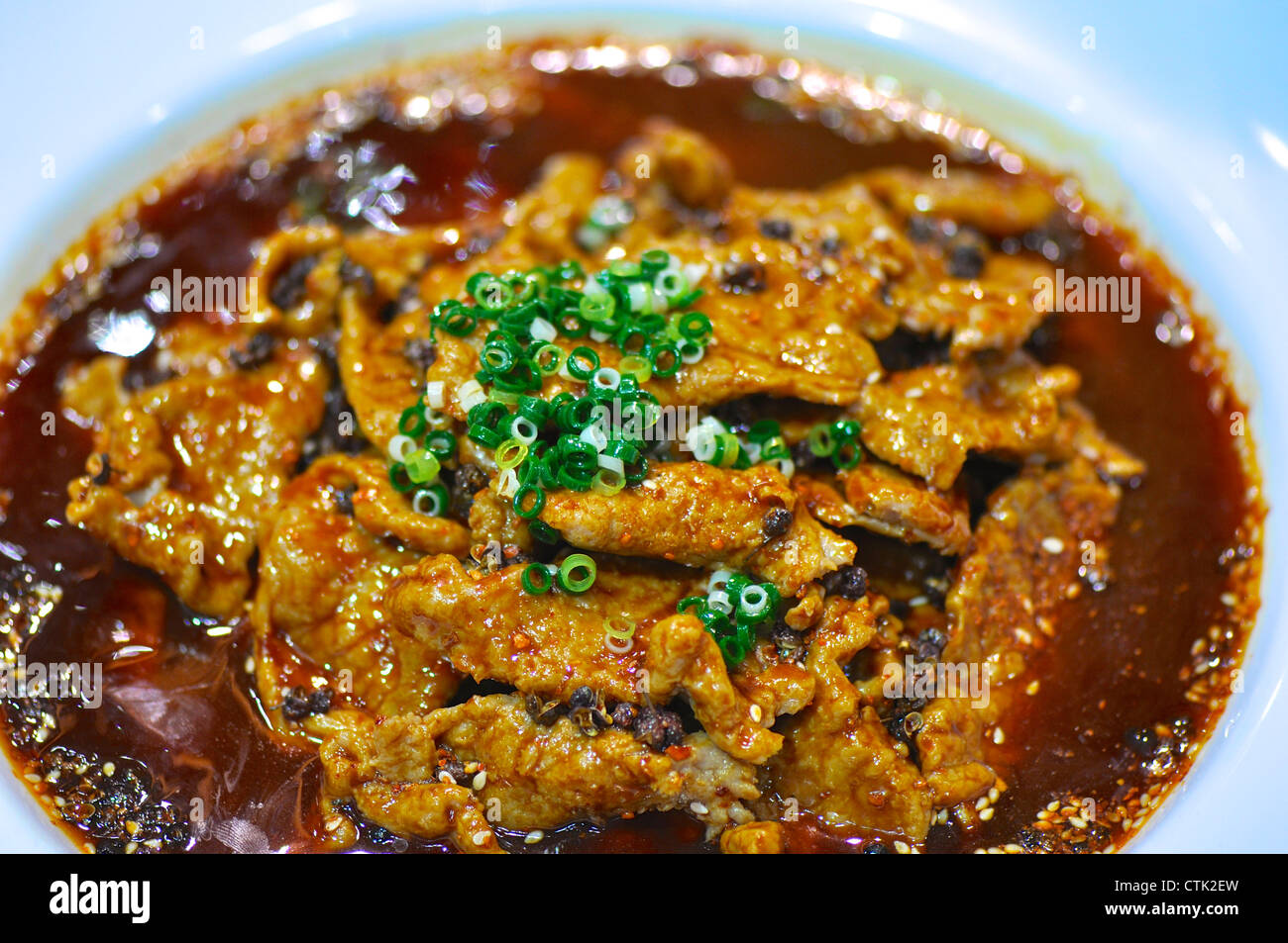 Delicious chinese food in a close up shot Stock Photo - Alamy