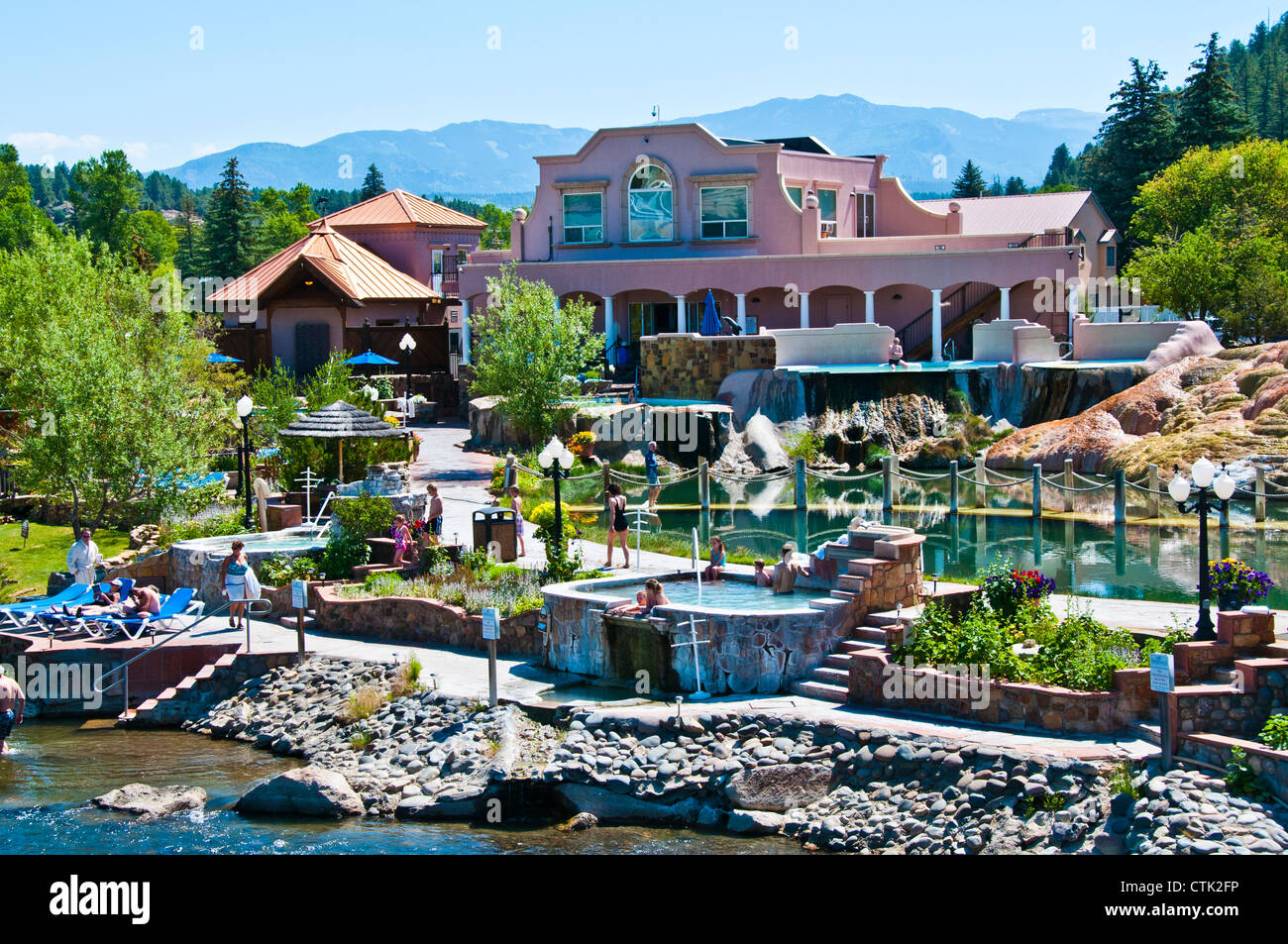 Pagosa springs tourist resort hi-res stock photography and images - Alamy