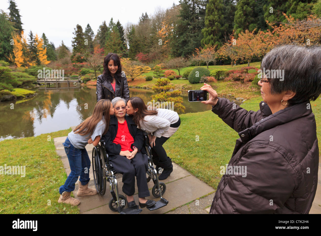 Five Generations Of Women In A Family; Washington, United States of ...