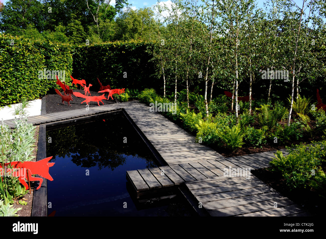 Garden Festival,Le jardin des renards rouges by Susan Frye,Chaumont ...