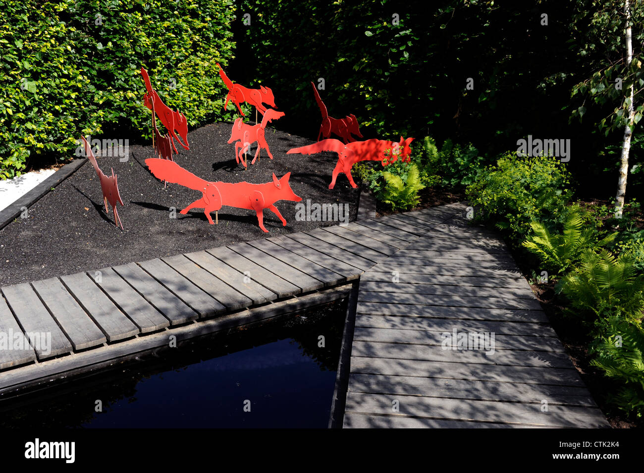Garden Festival,Le jardin des renards rouges by Susan Frye,Chaumont ...