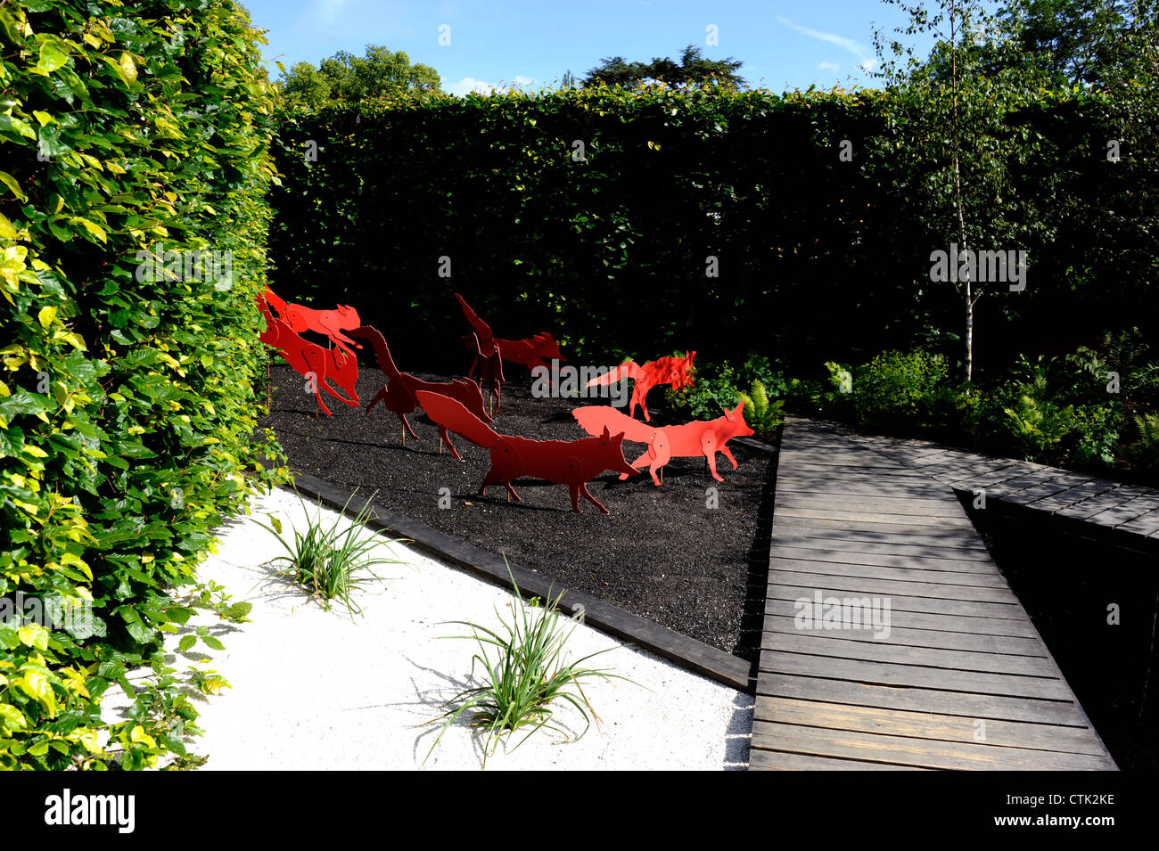 Garden Festival,Le jardin des renards rouges by Susan Frye,Chaumont ...