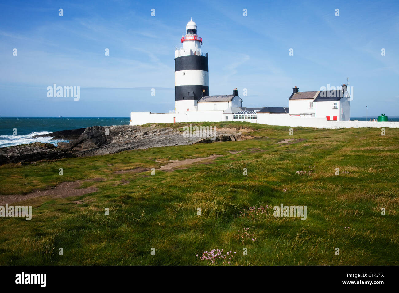 The Hook Lighthouse Near Wexford; Hook Head, County Wexford, Ireland ...