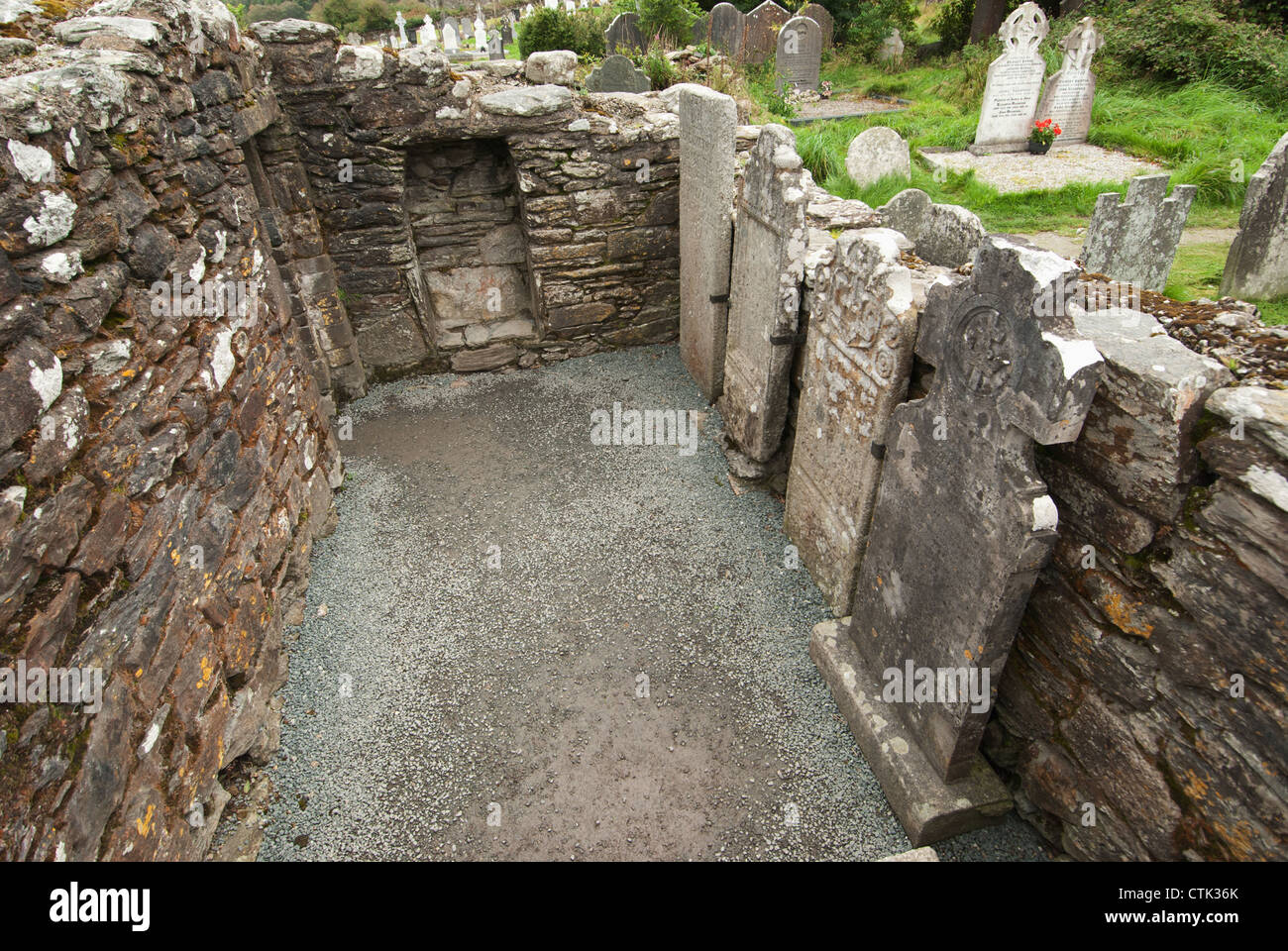High angle view of old ruins of a building hi-res stock photography and ...