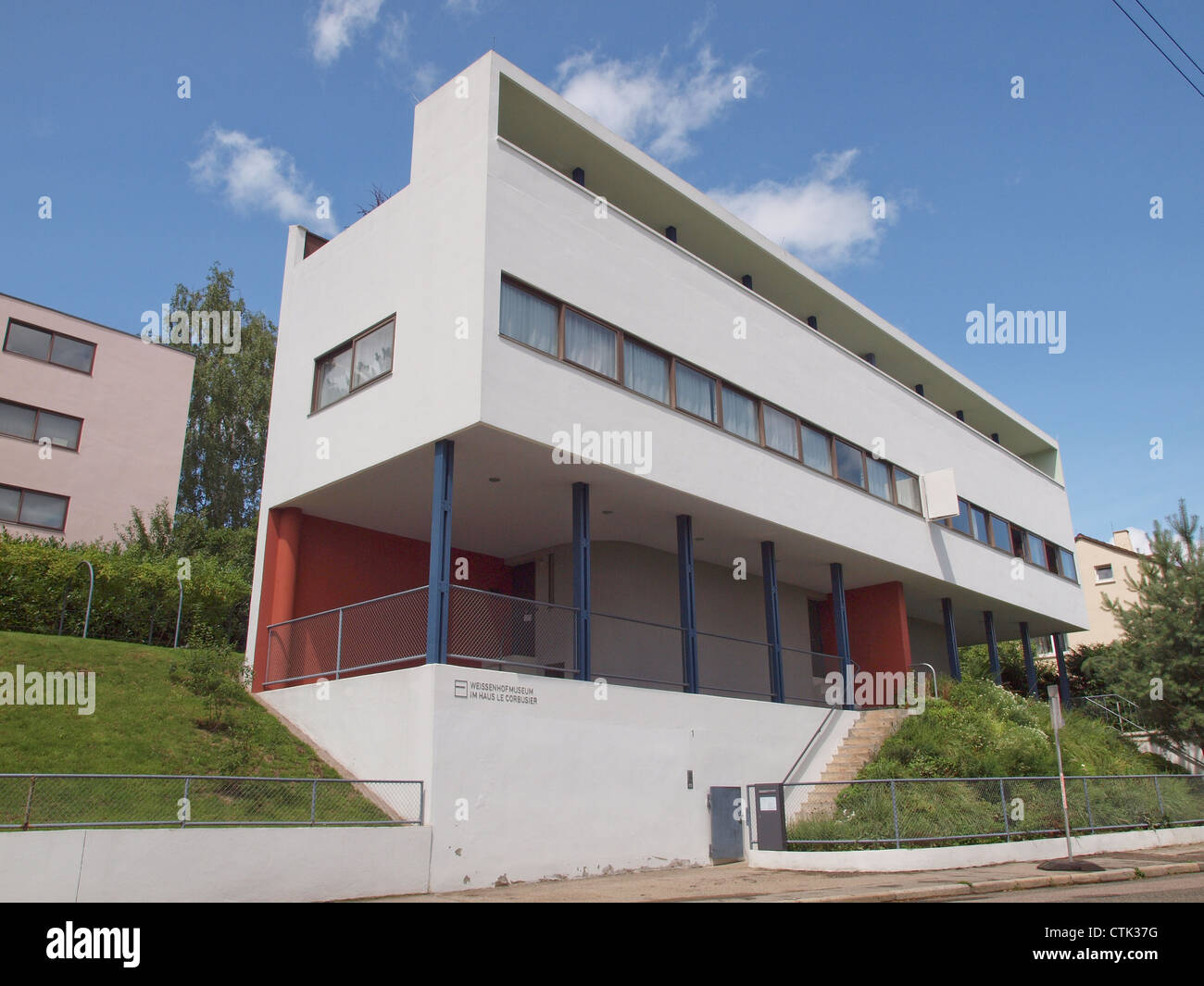 Weissenhof Siedlung model houses built in 1927 for the modern ...