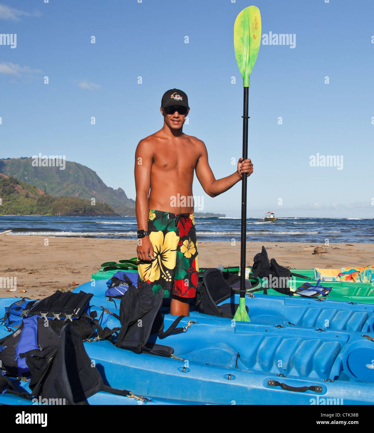 Tour guide tropical hi-res stock photography and images - Alamy