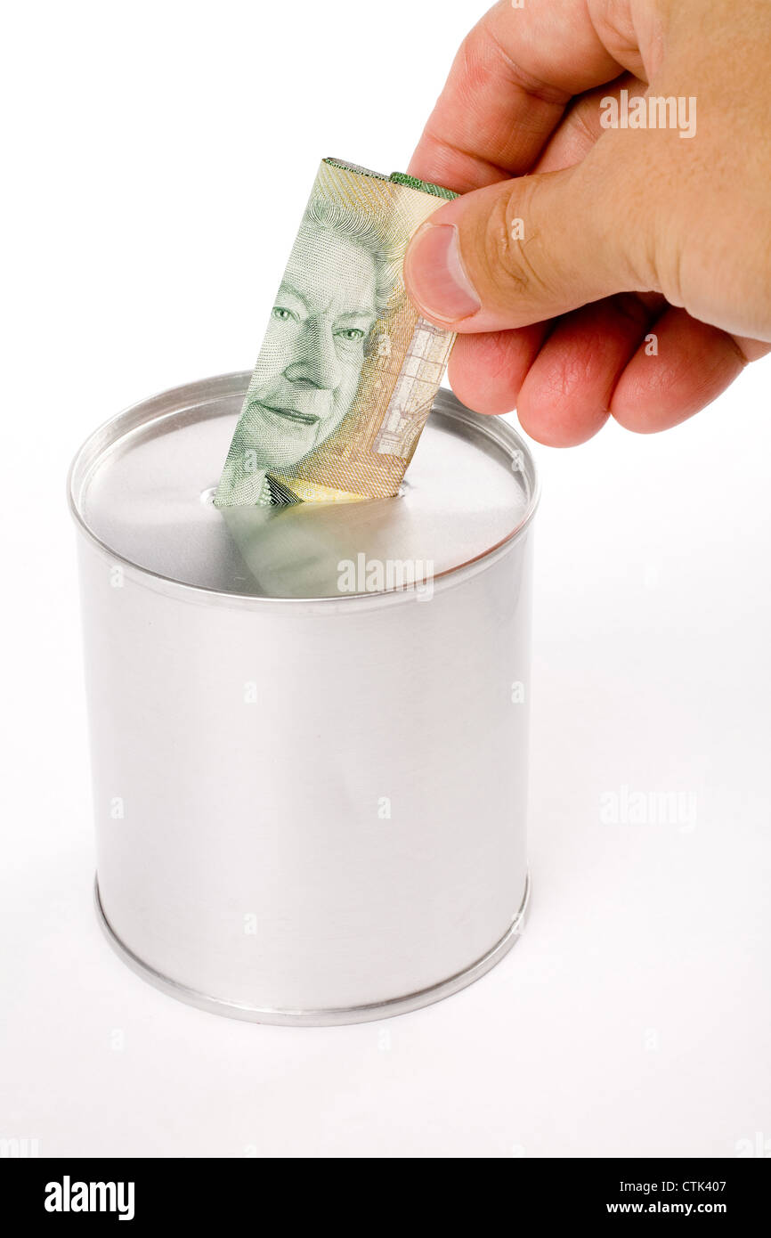 Coin Bank, concept of savings or Donation Stock Photo - Alamy