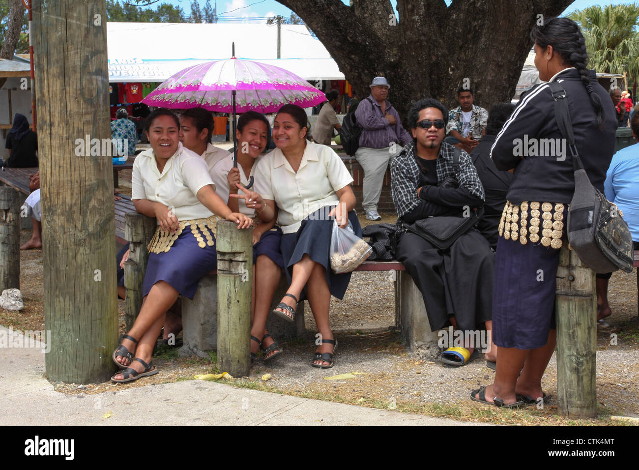 Tonga people hi-res stock photography and images - Alamy