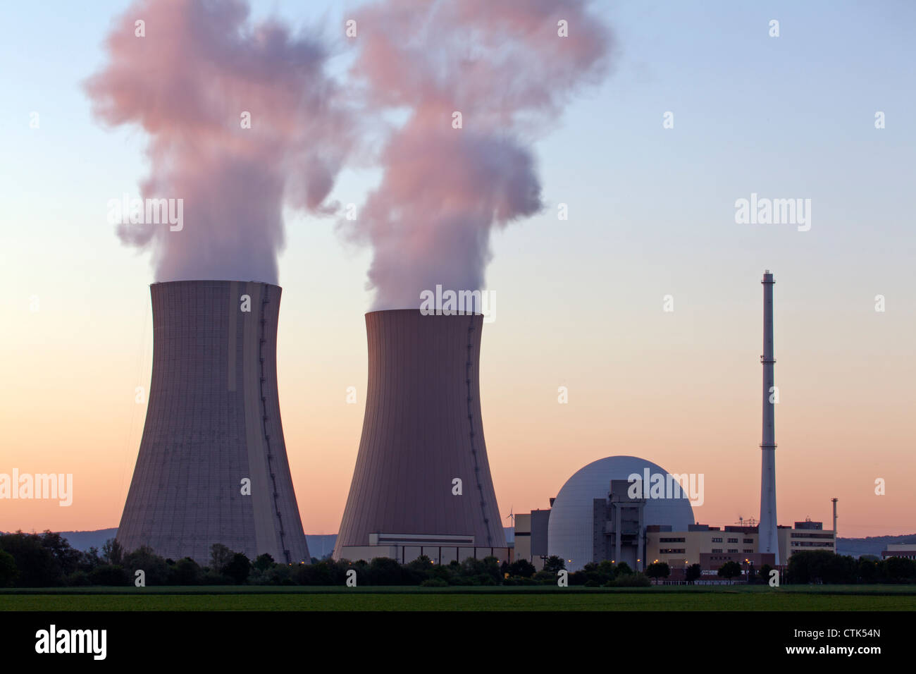 Nuclear power reactor, Germany Stock Photo - Alamy