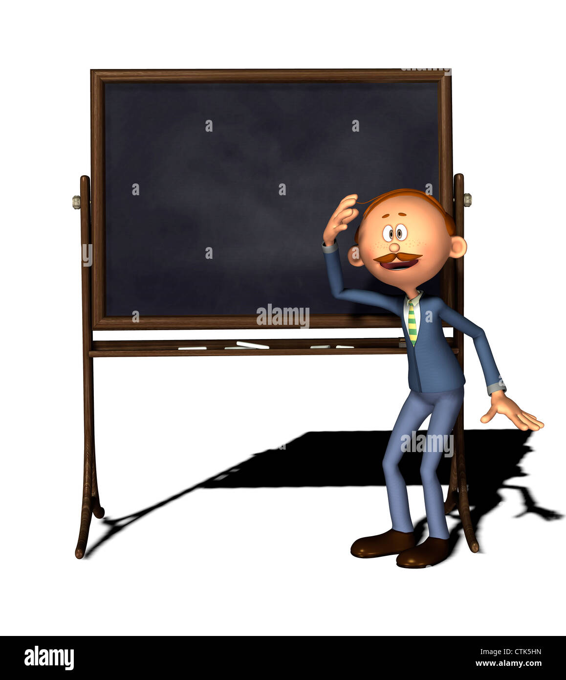 Cartoon teacher hi-res stock photography and images - Alamy