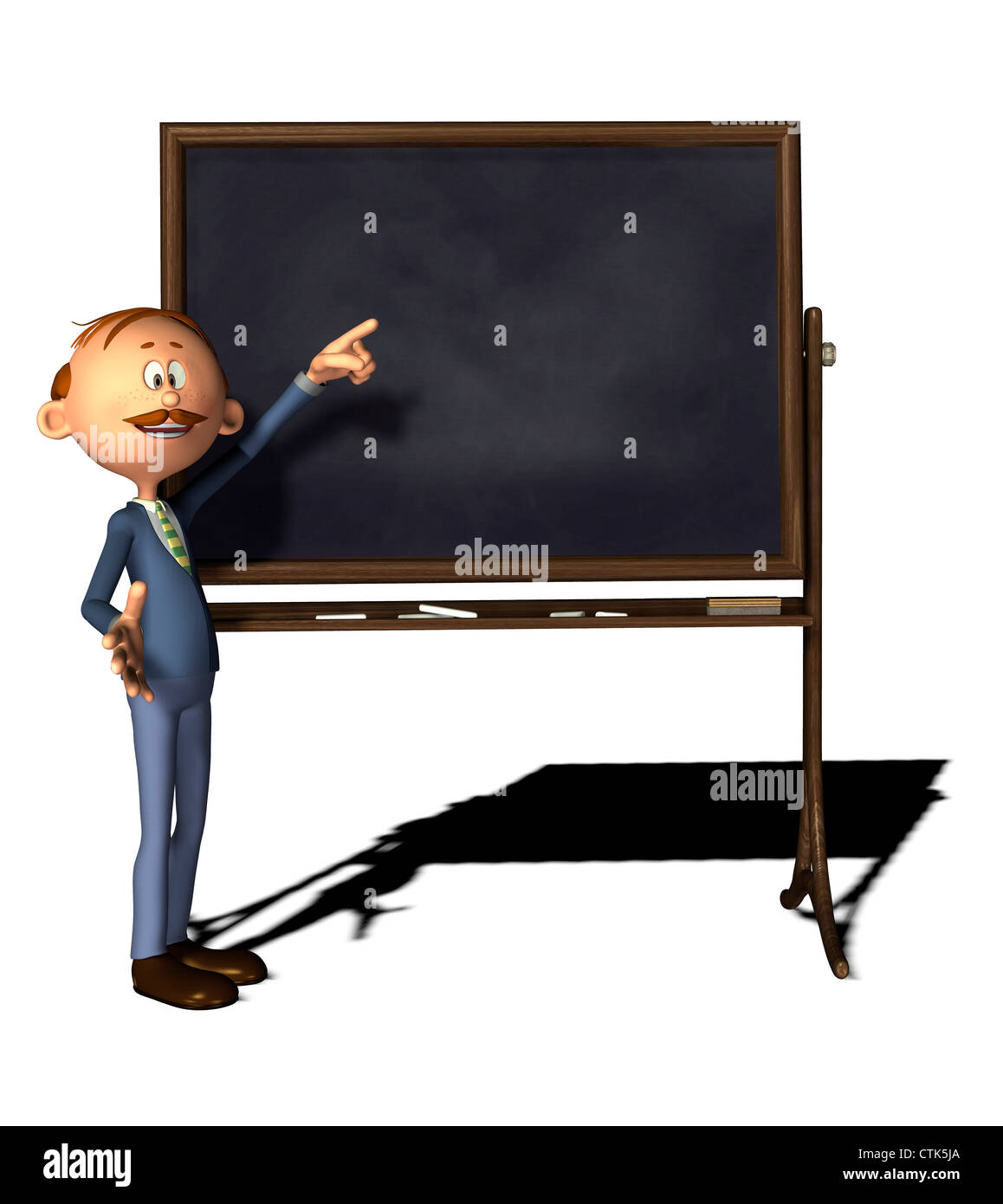 Cartoon teacher hi-res stock photography and images - Alamy