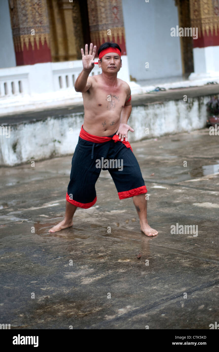 Than Tik. Teacher of traditional dance. Luang Prabang, Laos. The Sak ...