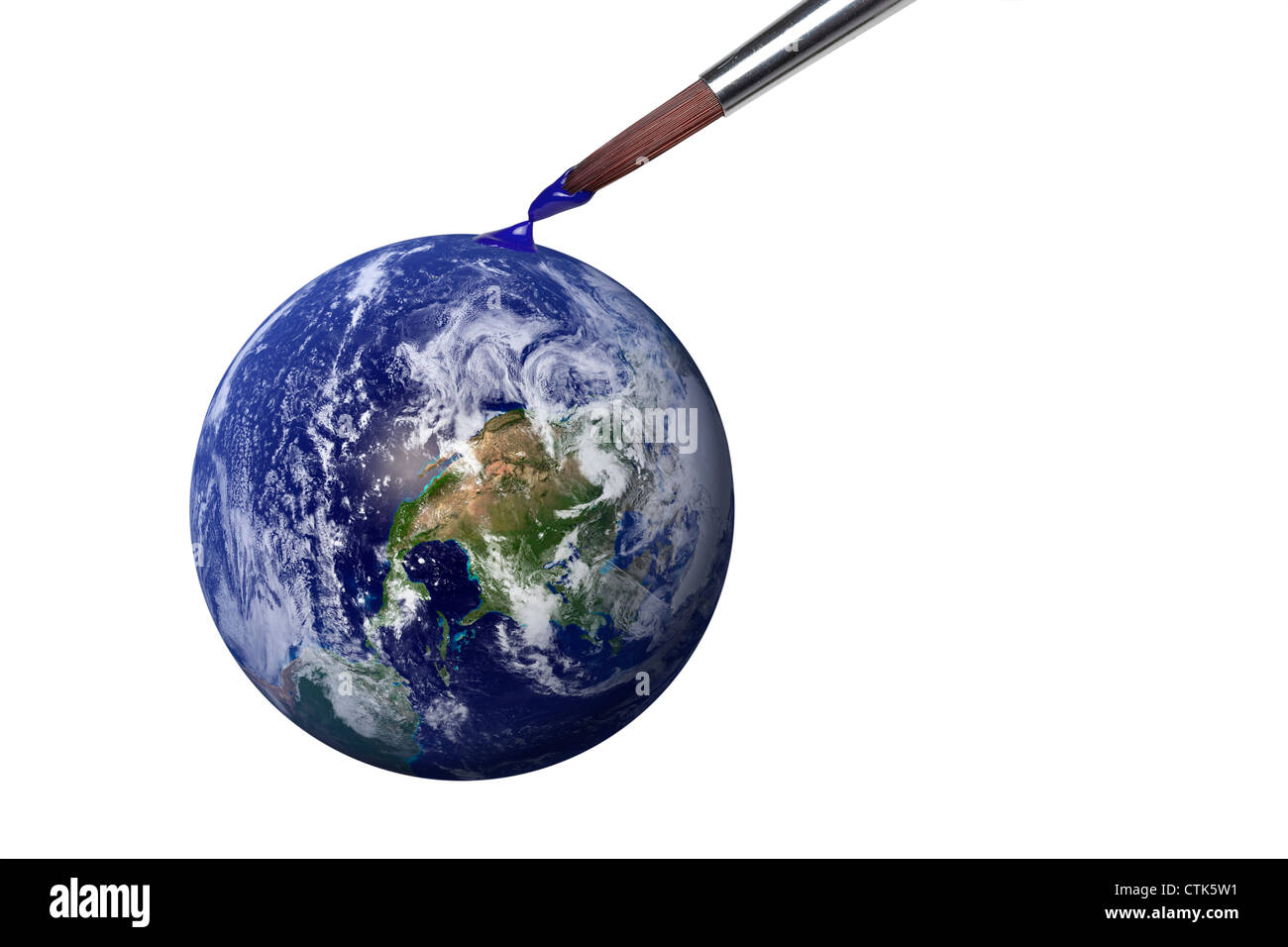 Blue planet earth world hi-res stock photography and images - Alamy