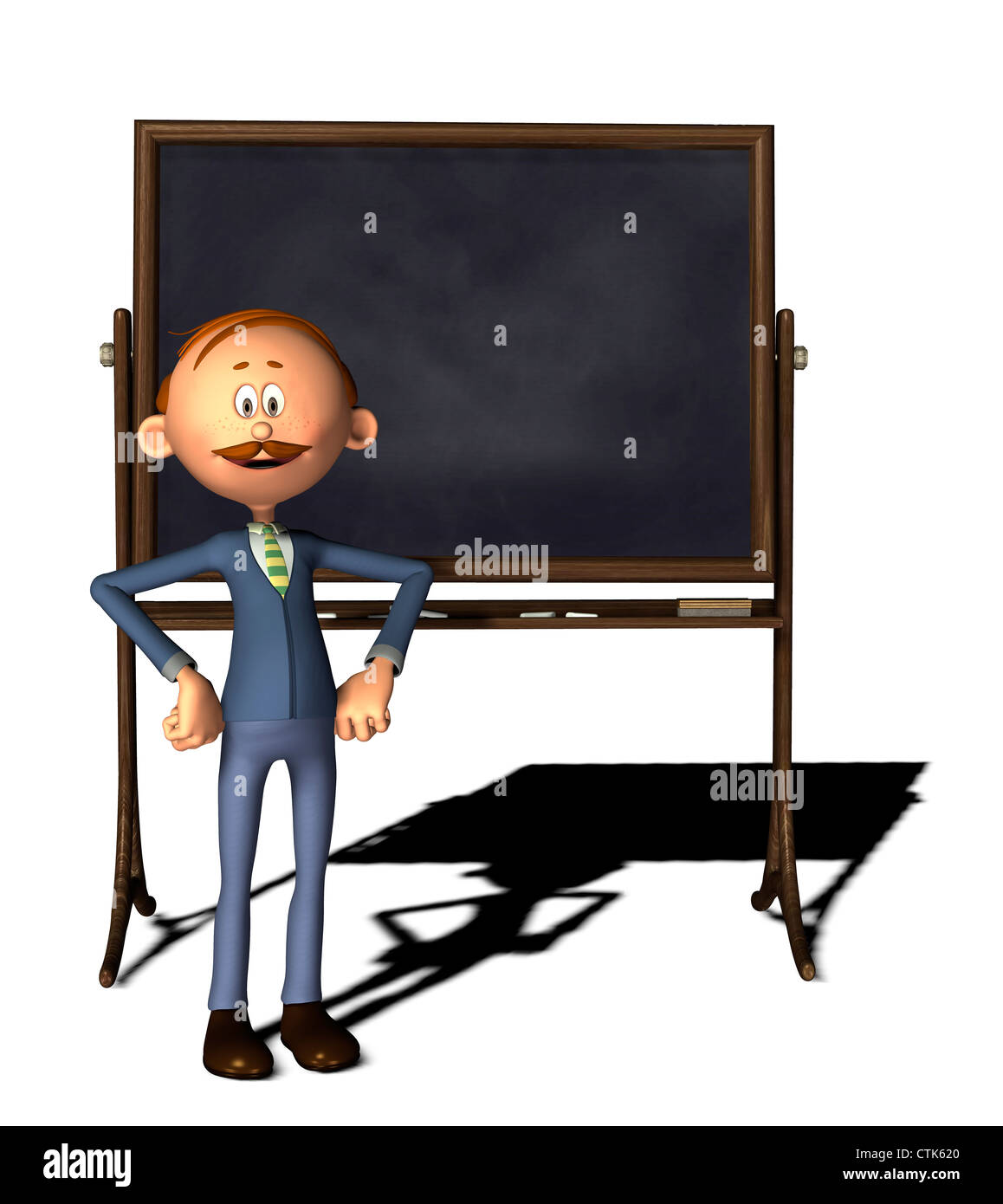 Cartoon teacher hi-res stock photography and images - Alamy