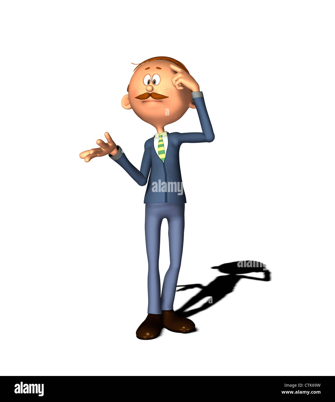 Cartoon figure man Cut Out Stock Images & Pictures - Alamy