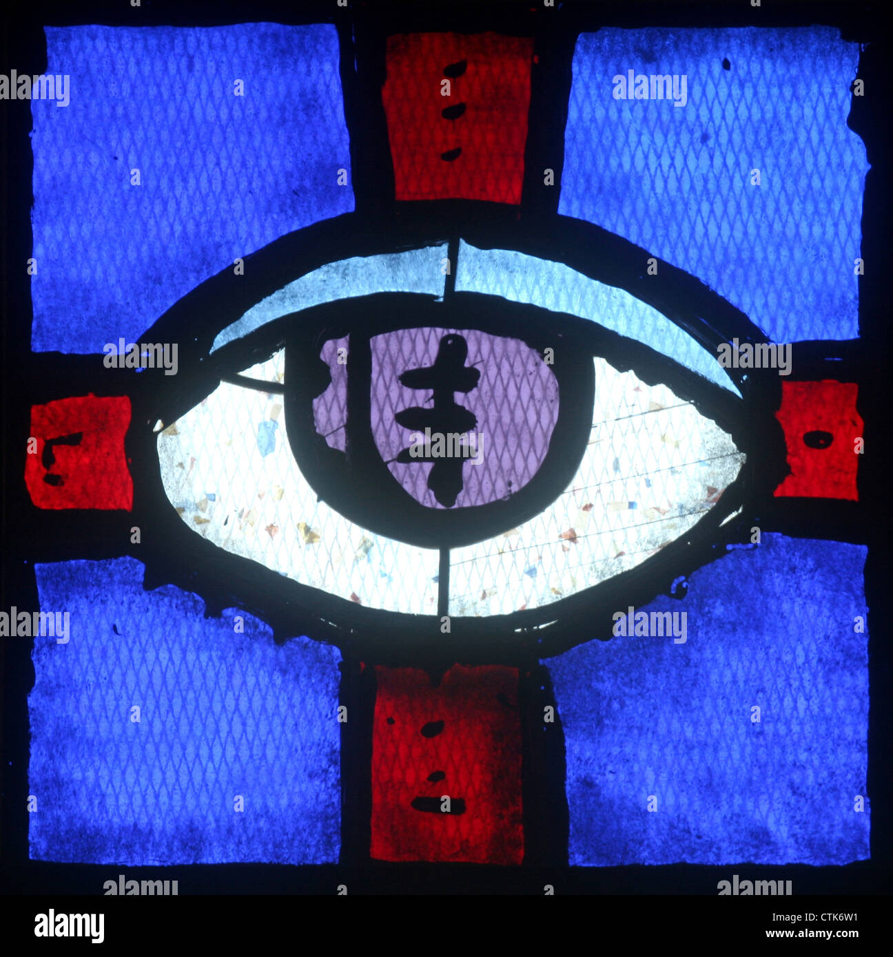 Christian religious symbol - all-seeing eye Stock Photo - Alamy