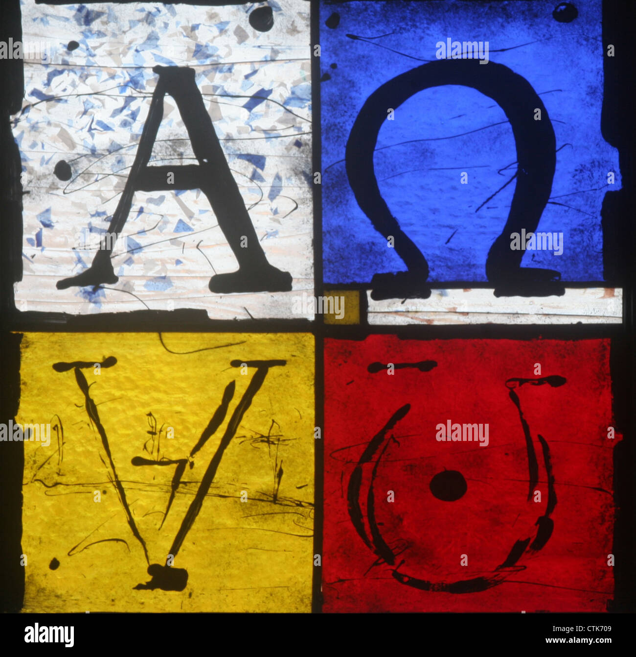 Alpha omega symbol hi-res stock photography and images - Alamy