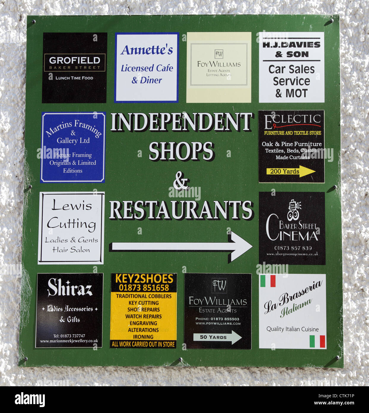 Independent shops uk hi-res stock photography and images - Alamy