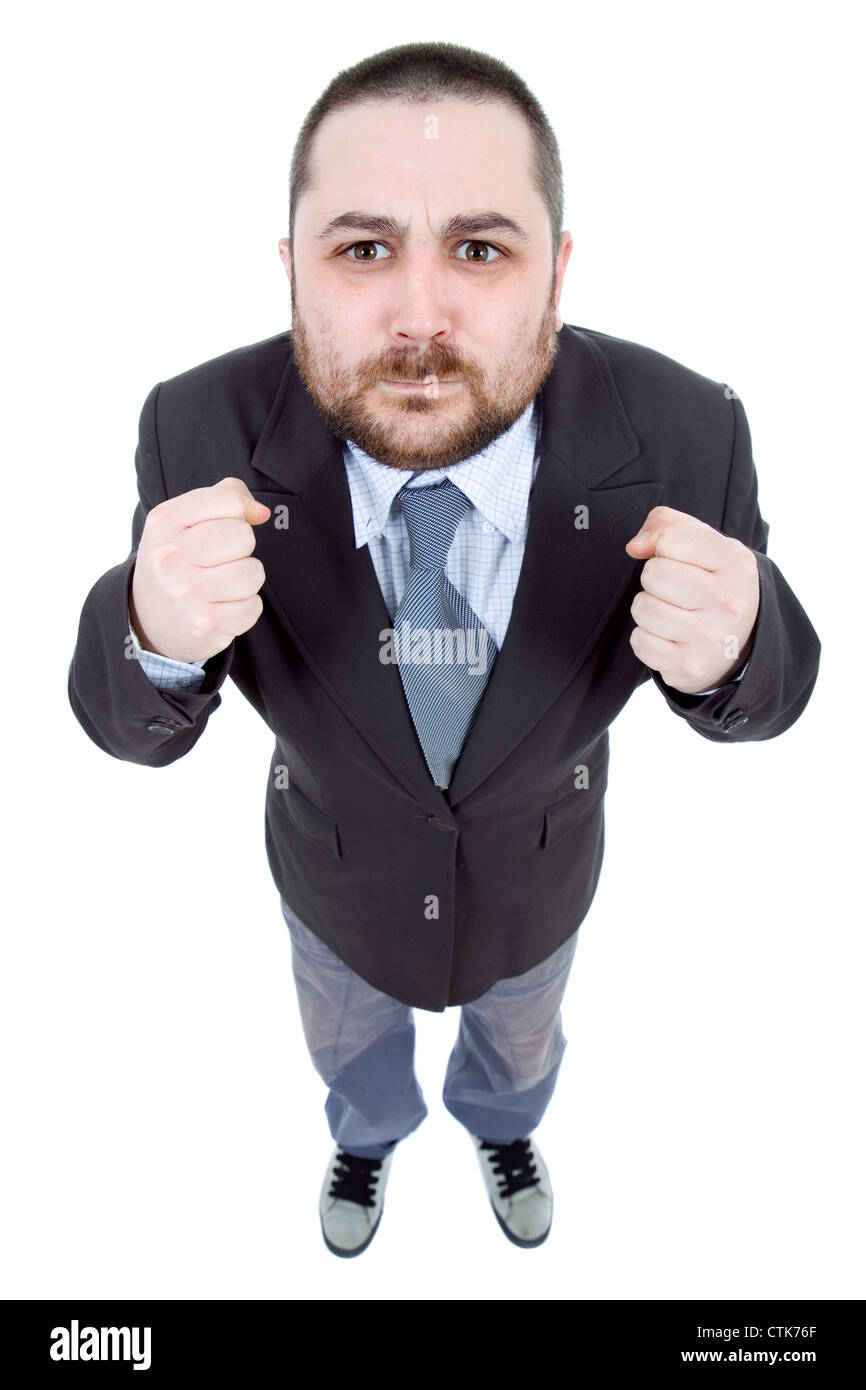 young business man full body isolated on white background Stock Photo ...