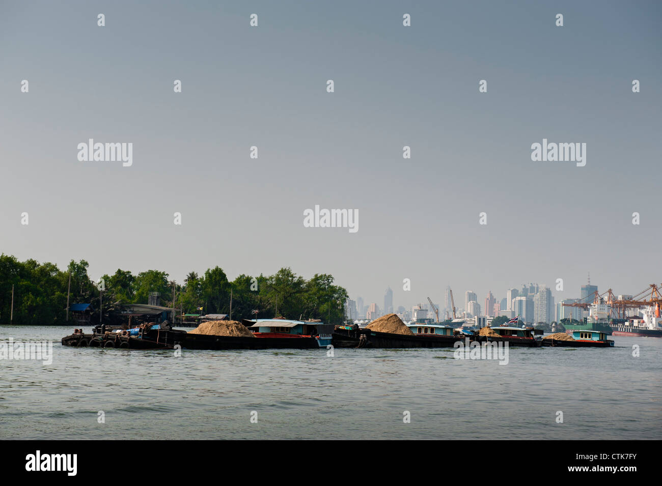 Bangkok Chao Praya river tour Stock Photo - Alamy