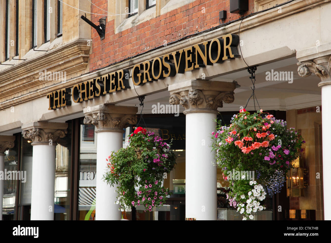 The Chester Grosvenor Hotel, Eastgate Street, Chester, England, U.K ...