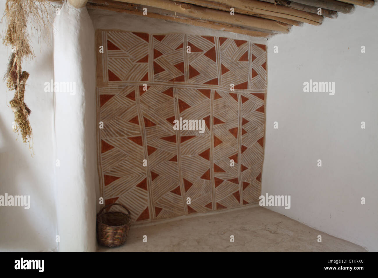 Reconstruction of a room in the early Neolithic city of Catalhoyuk ...