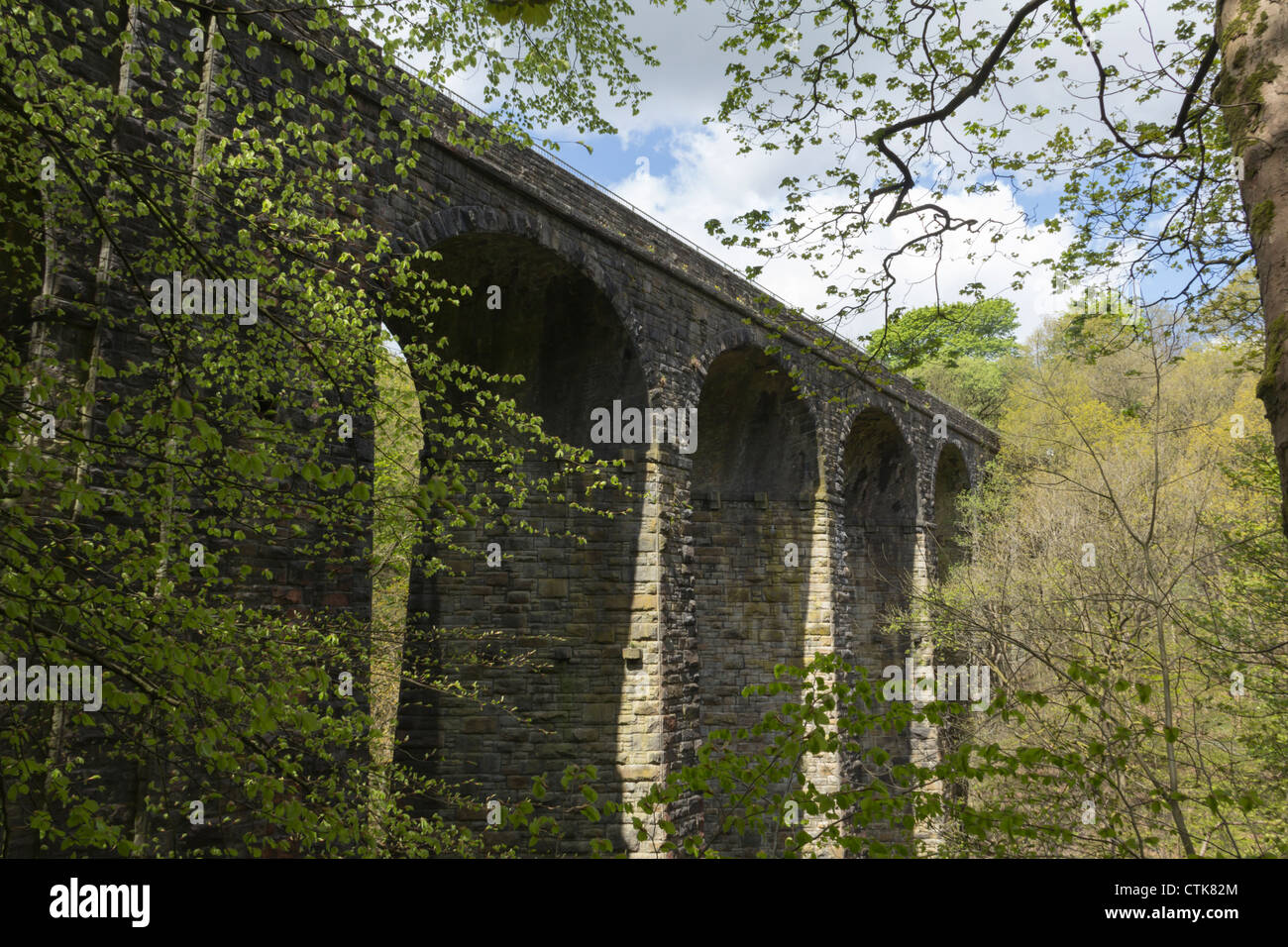 Healey dell viaduct hi-res stock photography and images - Alamy