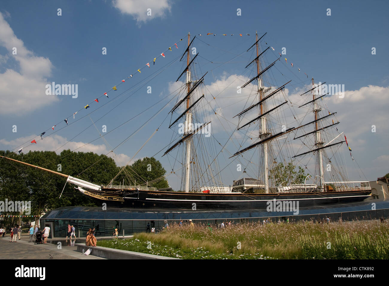Cutty Sark, Greenwich London Stock Photo - Alamy