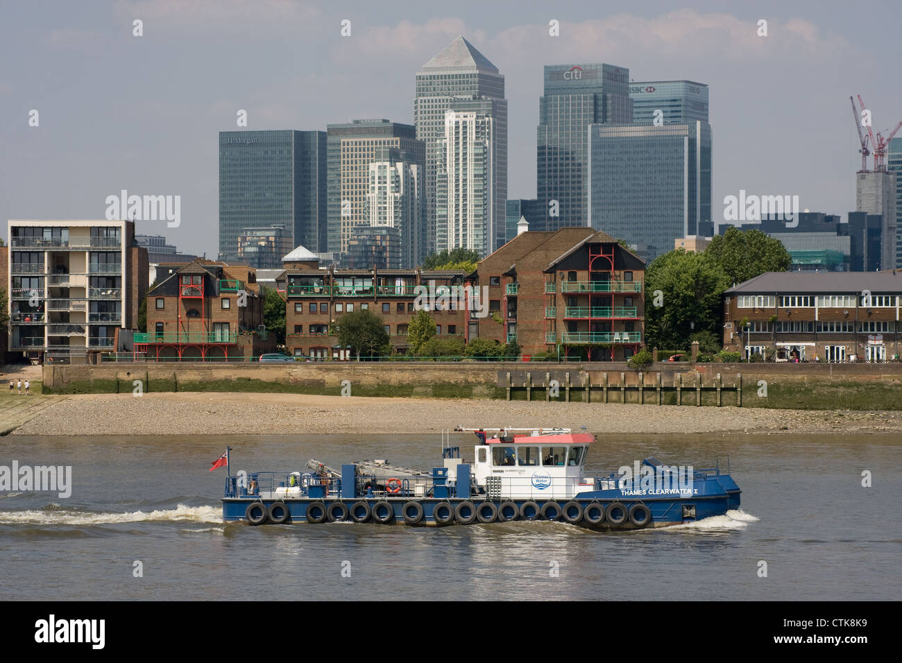 River Thames Greenwich London England UK Europe Stock Photo - Alamy