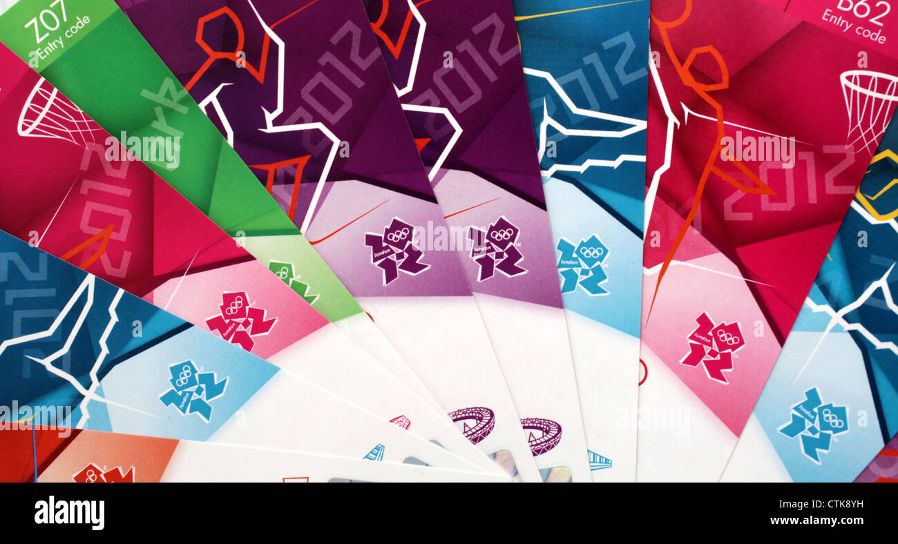 Olympic tickets hi-res stock photography and images - Alamy