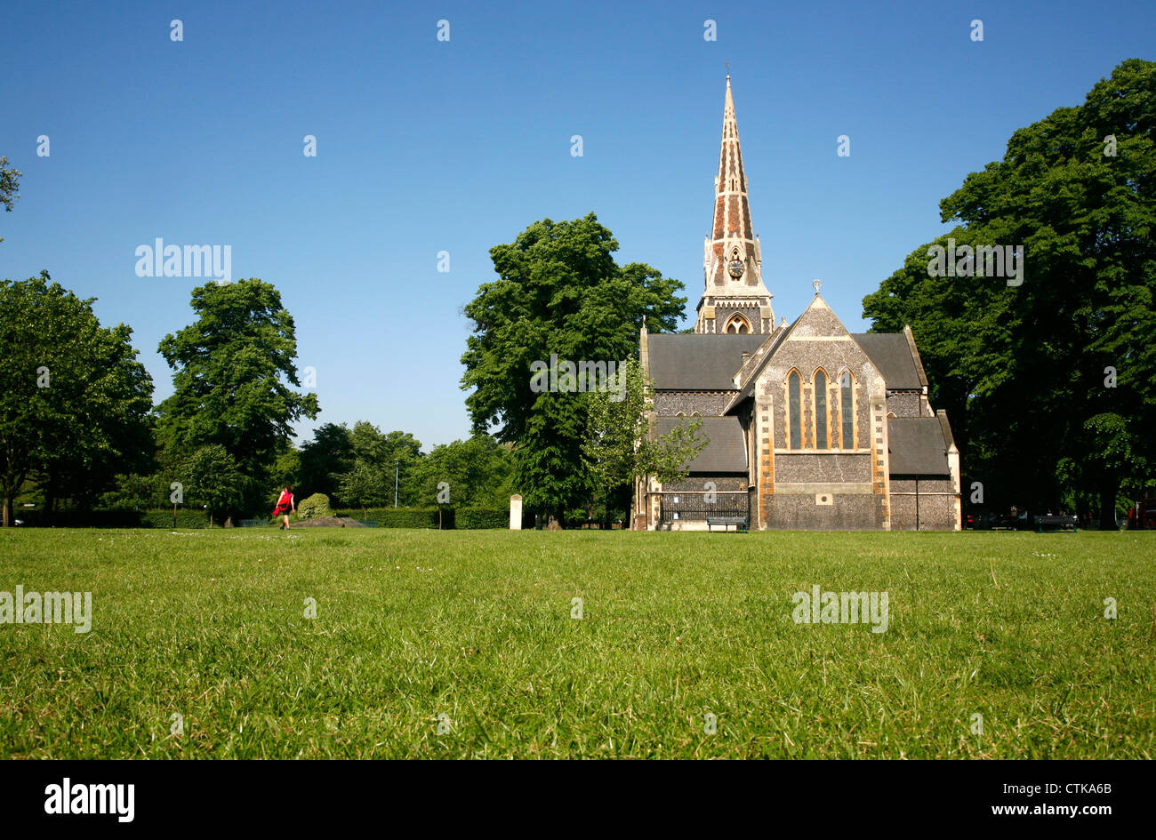 Christ Church on Turnham Green, Chiswick, London, UK Stock Photo - Alamy