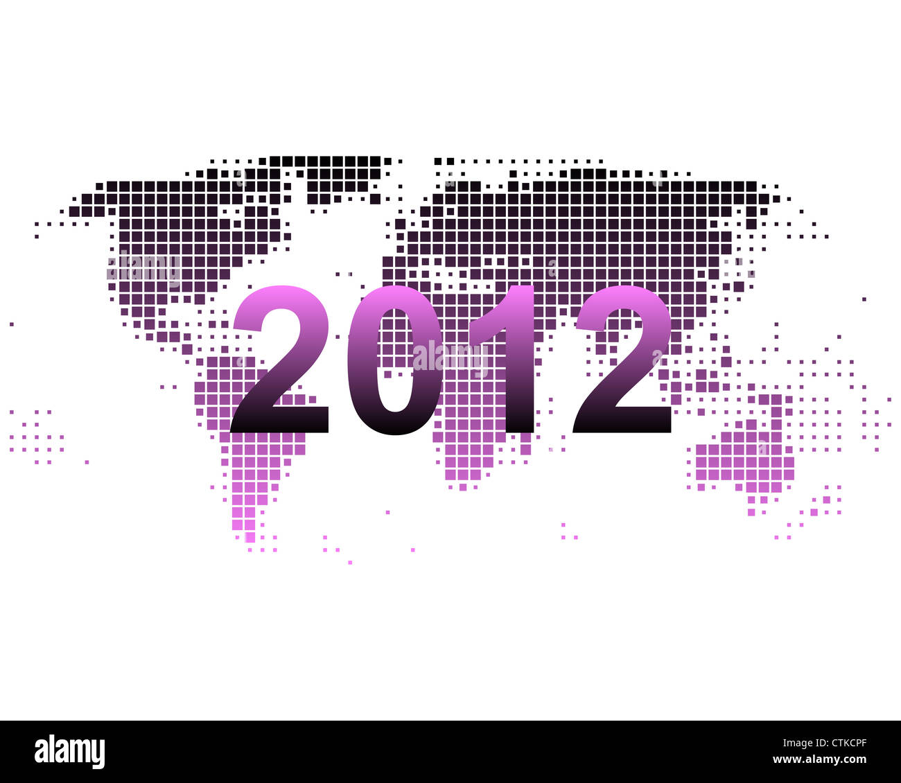 2012 world map hi-res stock photography and images - Alamy