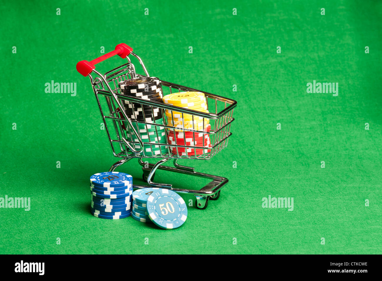 Shopping cart chips hi-res stock photography and images - Alamy