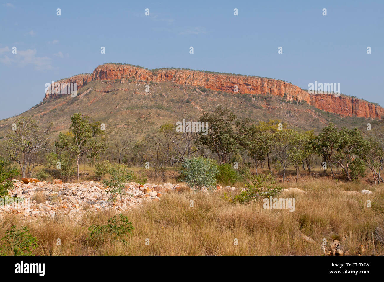 Cockburn Ranges peak, Kimberley, Western Australia, Australia Stock ...
