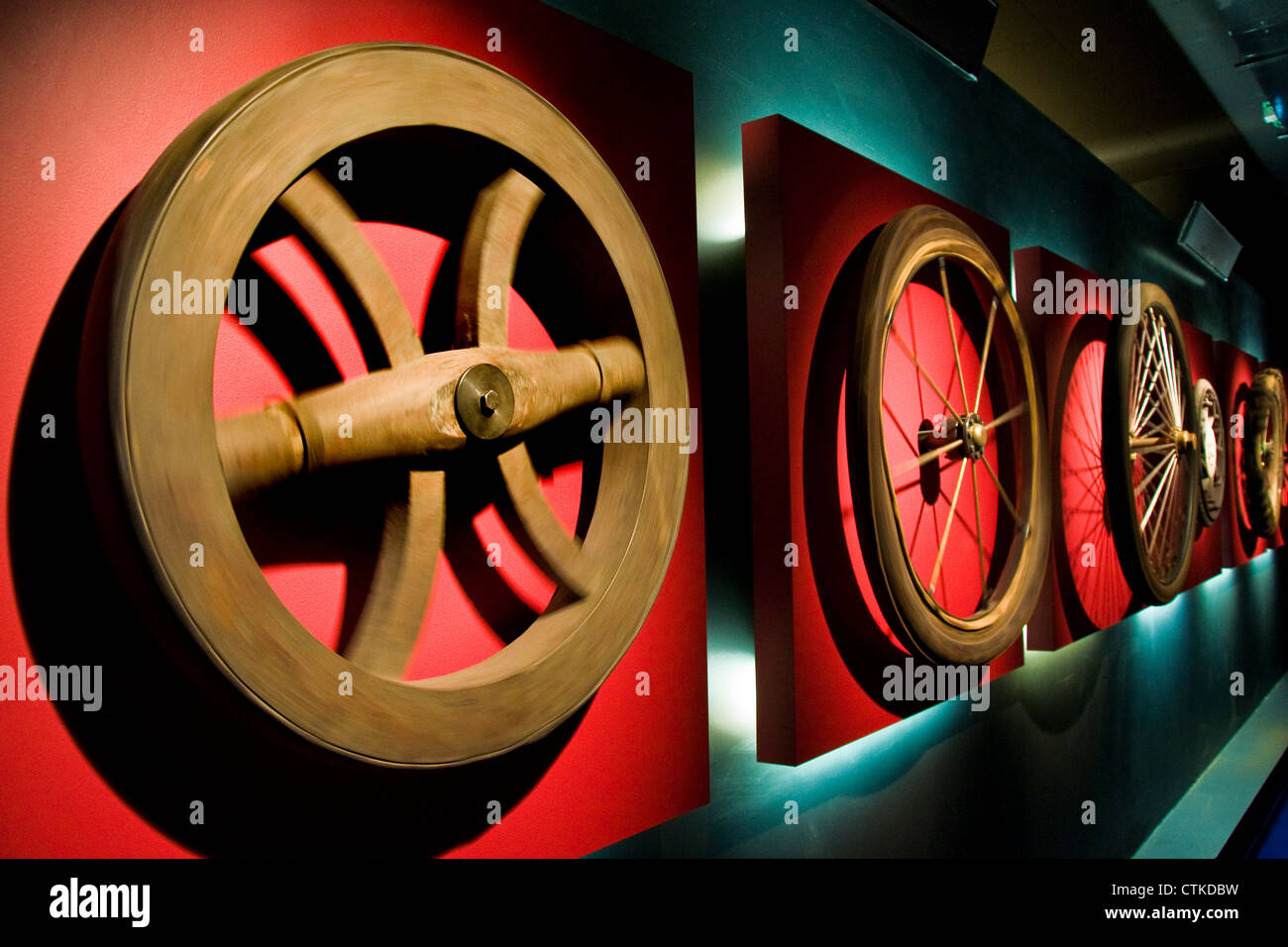 Italy, Piedmont, Turin, Museo dell'automobile, Automobile museum ...