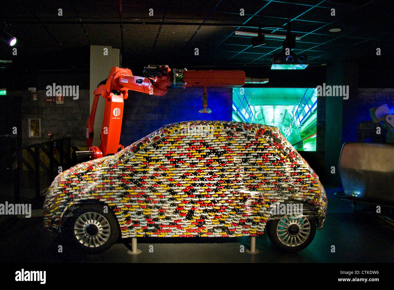 Italy, Piedmont, Turin, Museo dell'automobile, Automobile museum, Fiat ...