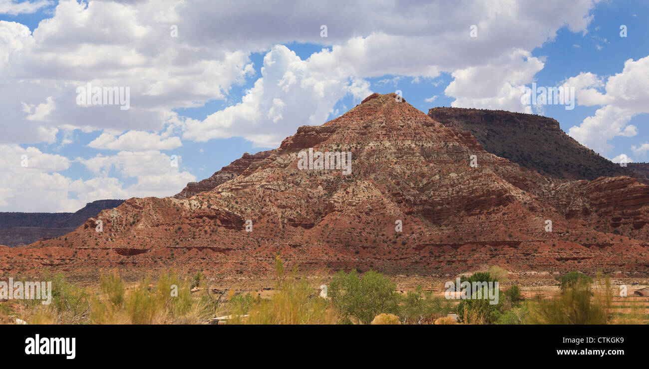Beautiful desertic landscape of utah in the USA Stock Photo - Alamy