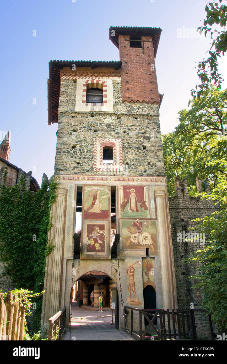 Medieval village turin italy hi-res stock photography and images - Alamy